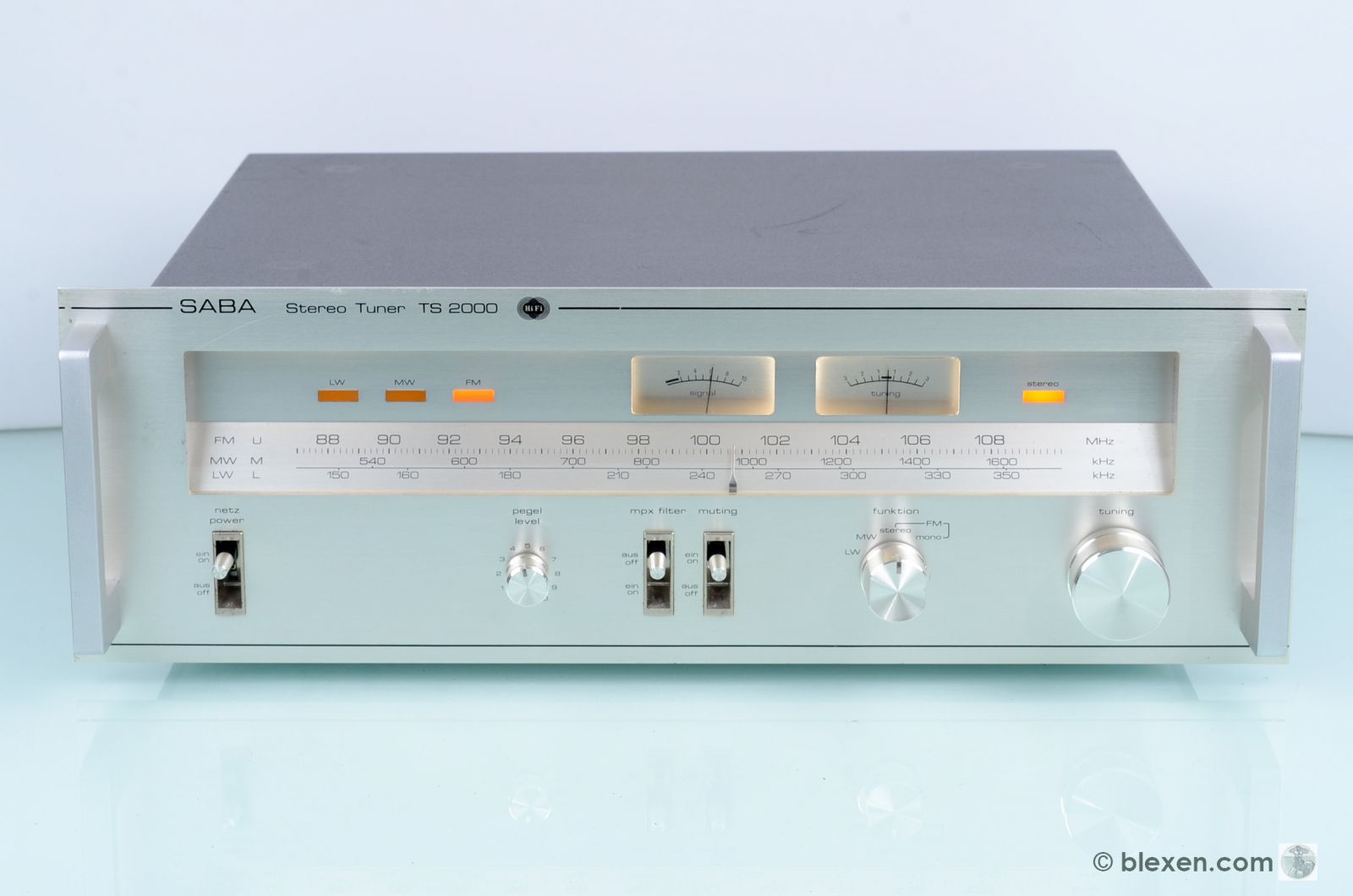 Saba TS-2000 Tuner, aligned